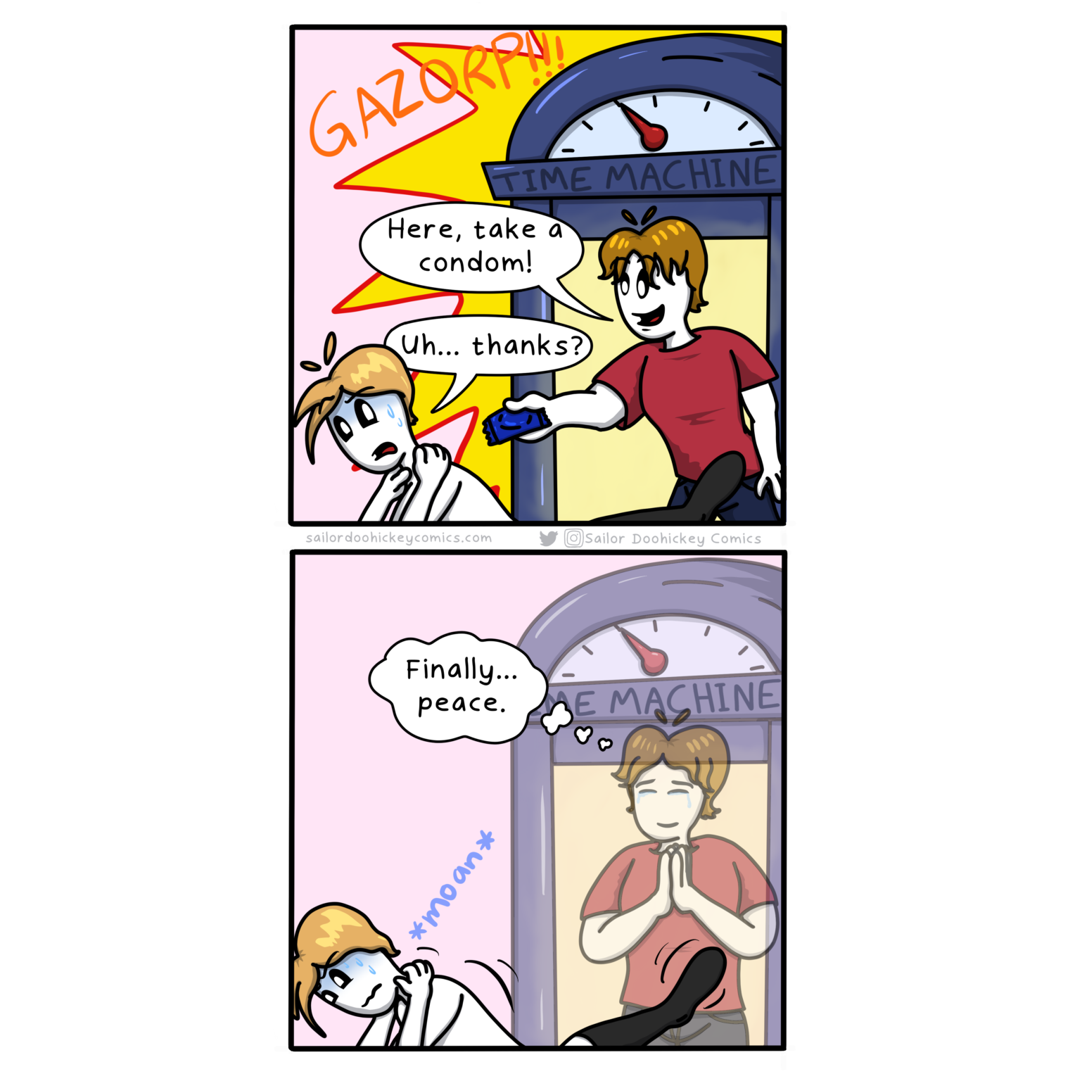 Fixing a Mistake | Sailor Doohickey Comics